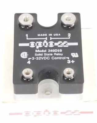 NIB OPTO 22 240D10 SOLID STATE RELAY 3-32VDC | eBay