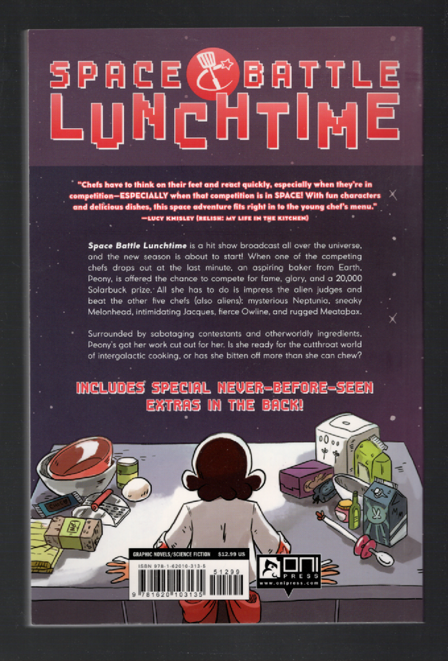 Space Battle Lunchtime Vol. 1: Lights, Camera, Snacktion Paperback book ...