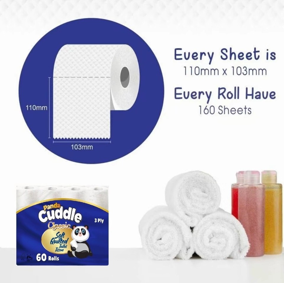 120 Bulk Buy Softesse Cuddle Unscented Soft Quilted Toilet Rolls - 3 ...