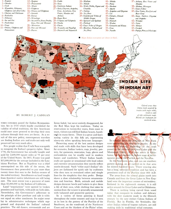 Native American Population Map
