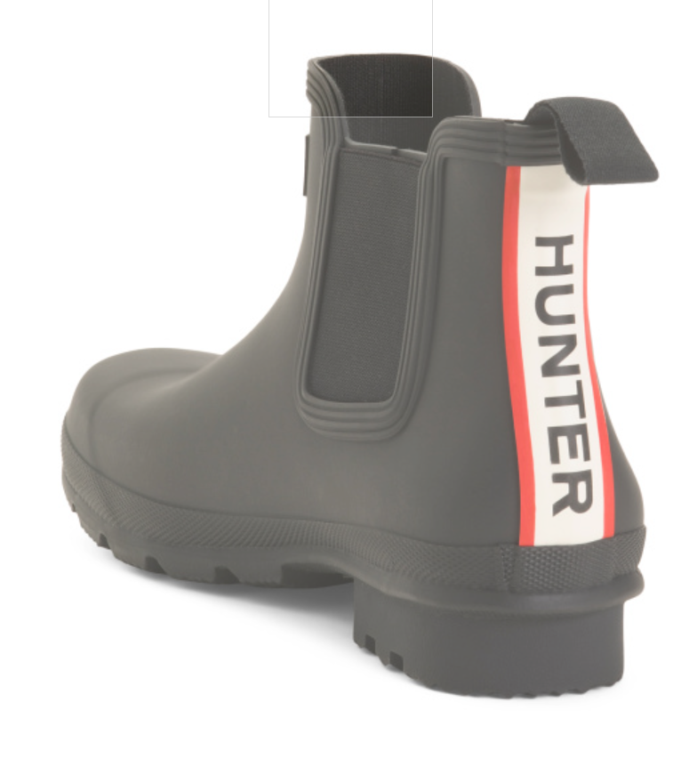 Hunter Mens Original Chelsea Boots Black Sizes 11 / 12 NEW IN BOX | eBay