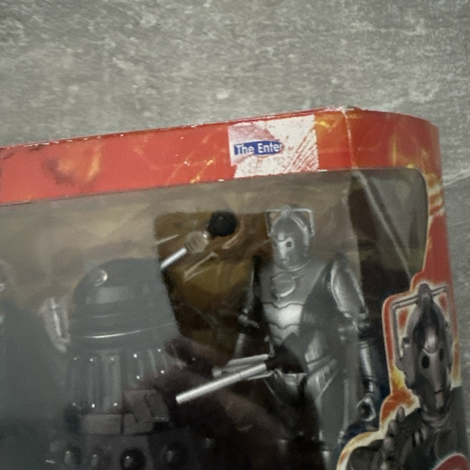BBC Doctor Dr. Who Doomsday Set - Doctor, Dalek & Cyberman Action ...