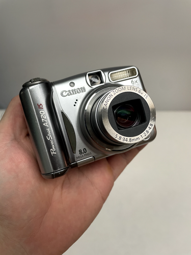 Canon PowerShot A720 IS 8.0MP Digital Camera - Working | eBay