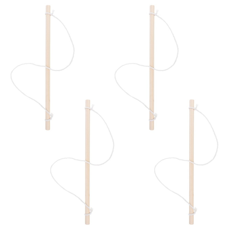 4 Pcs Garden Pole Banner Replacements Decorative Flag Poles Outdoor ...