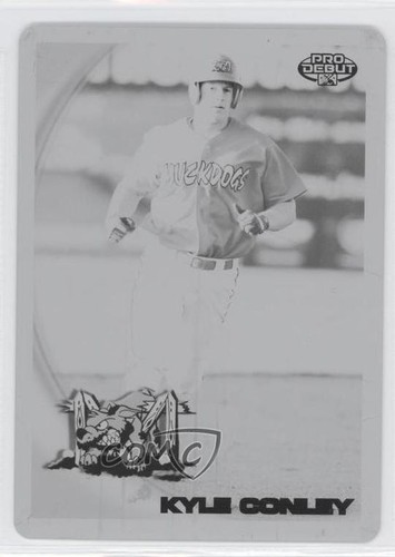2010 Topps Pro Debut Printing Plate Black 1/1 Kyle Conley #172 0f8 | eBay