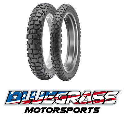 DUNLOP D605 DUAL SPORT TIRE SET FRONT 2.75-21 REAR 120/80-18 DOT | eBay
