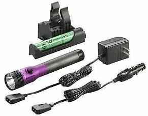 Streamlight 75482 Purple Stinger Led Hl Ac/Dc With Piggyback Charger ...
