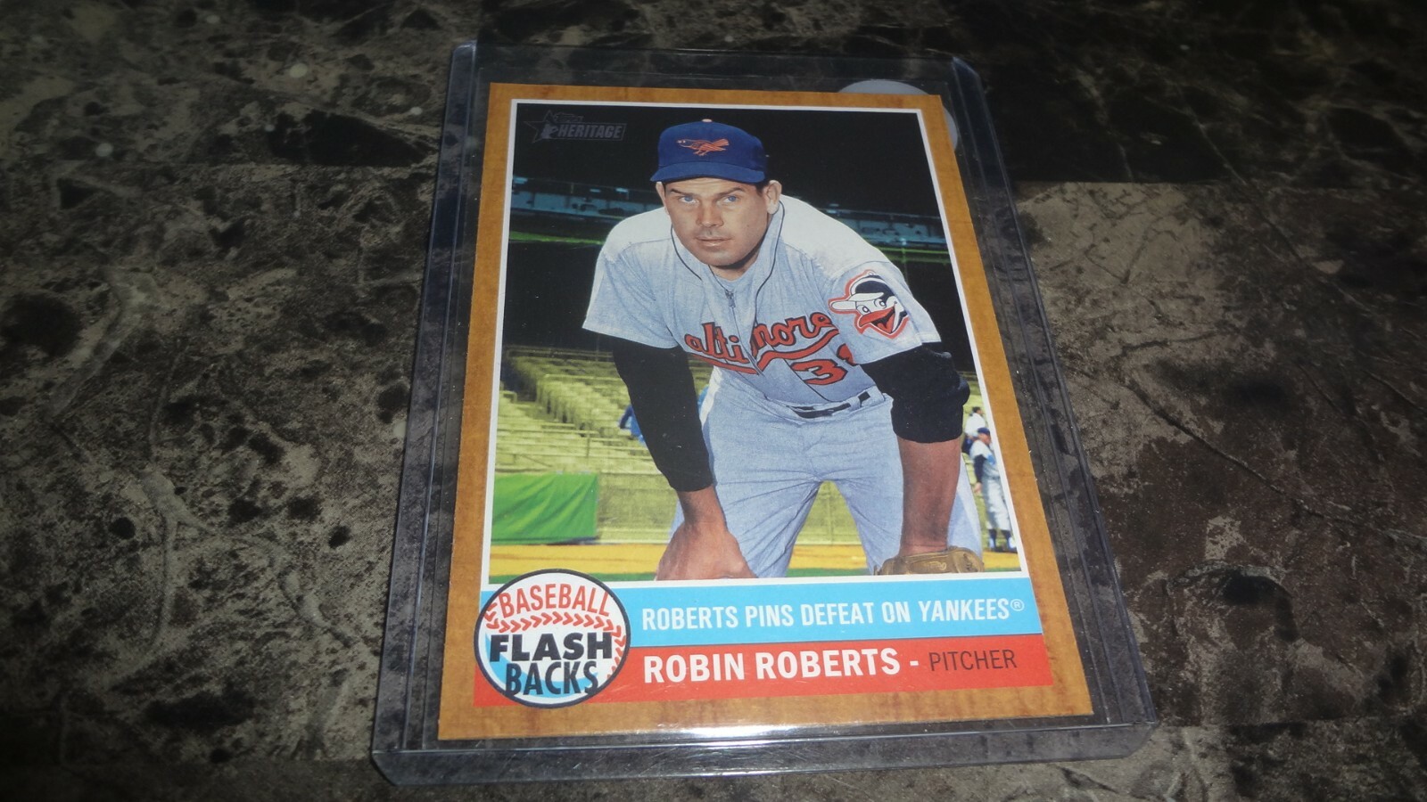 2011 TOPPS HERITAGE #BF-4 ROBIN ROBERTS BASEBALL CARD | eBay