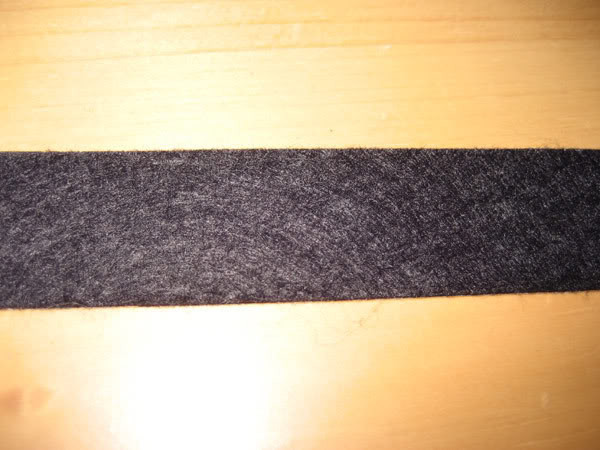 Moleskin Felt Self Adhesive Channel liner by the Foot - Rattles ...