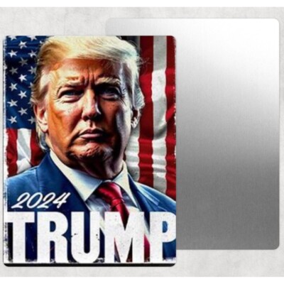 Trump American Flag Tin Sign Door Home Wall Decor Metal | eBay