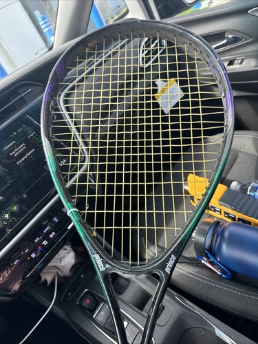 Prince CTS Synergy Extender Oversize Tennis Racquet 4 3/8" Grip w/ Case ...