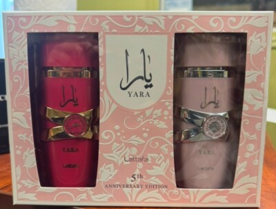 Yara Candy Parfum And Yara Pink Parfum Set 3.4 EDP Each 5th Anniversary ...