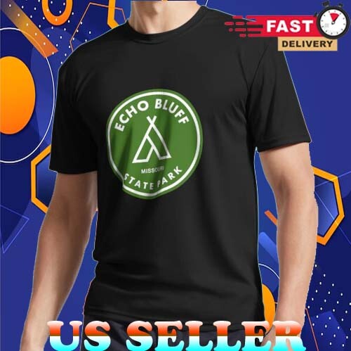 New Shirt Echo Bluff State Park Logo T-Shirt Funny American Unisex Size ...