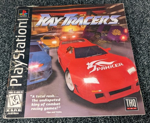 Ray Tracers (Sony PlayStation 1, PS1) PSX THQ DISC and Manual only ...