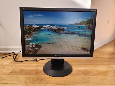 ViewSonic VA2226W-11 22" Widescreen LCD Monitor w Stand, Power Cord ...