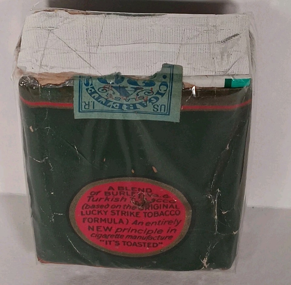 Vintage WWII Era Lucky Strike Cigarettes Empty Pack WW2 B9 | eBay