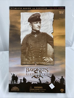 Sideshow Bayonets & Barbed Wire Manfred Von Richthofen Red Baron 12 ...