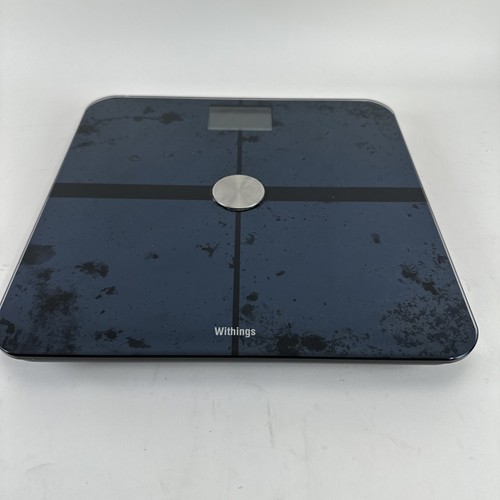 WITHINGS Smart Body Analyzer Digital Scale WS-50 Black WiFi wireless ...