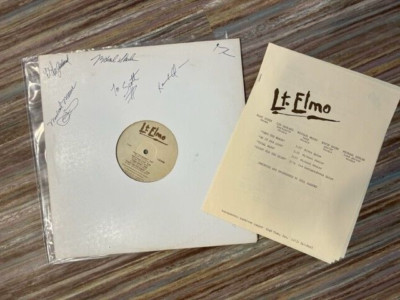 RARE LT. ELMO VINYL LP AUTOGRAPHED ENGINEER BILL GAZECKI (THE DOORS, B ...