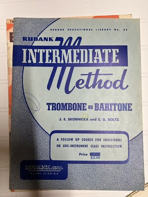 Rubank Intermed Method - Trombone or Baritone [Rubank Educational ...