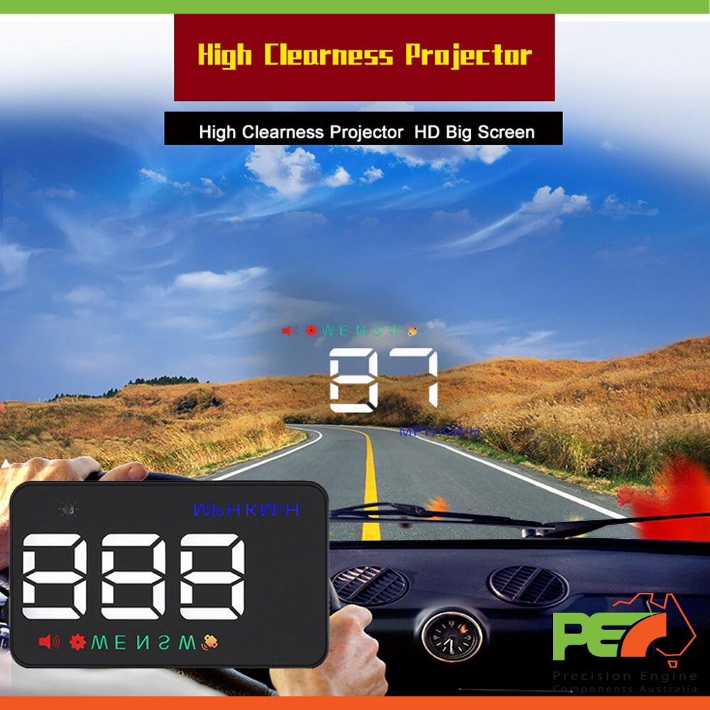A5 HUD Head Up Display 3.5" GPS Windscreen Speed Warning For Hyundai ...