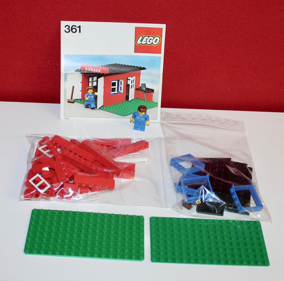 Lego 361 Auto-Garage von 1979, Car garage, OBA, Komplett, TOP | eBay