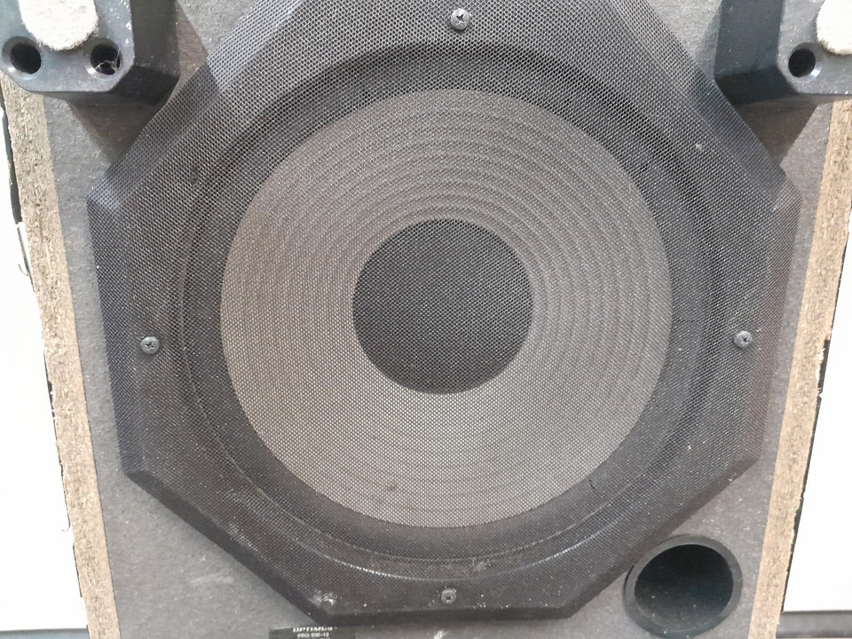 Optimus Pro SW-12 Subwoofer System | eBay