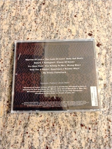 Rhythm of Love - Audio CD By ANITA BAKER - BMG Direct New Sealed | eBay