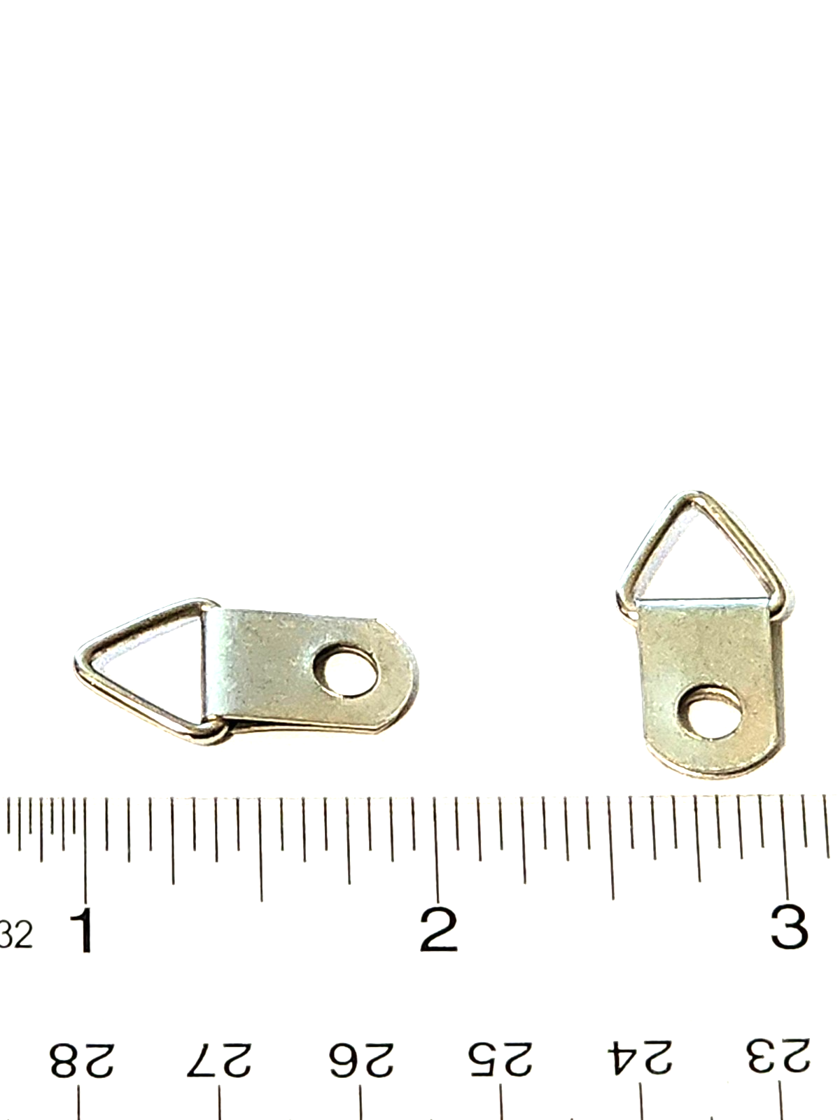 Triangle D-Ring Strap Hanger Hangers Picture Framing, 100 Small W/100 ...