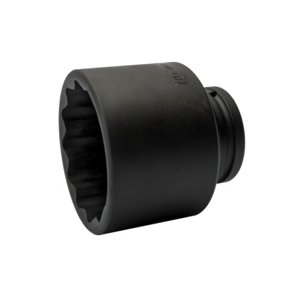 Genius Tools 3/4" Dr. 70mm Thin Wall Impact Socket (12-Point) (CR-Mo ...