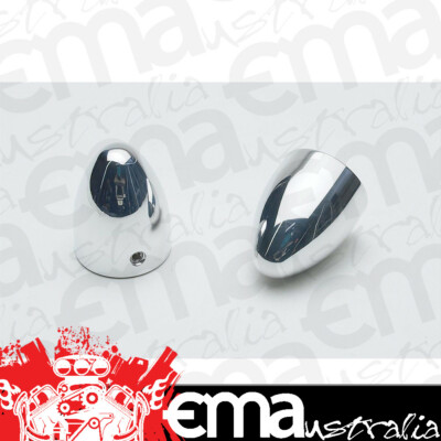 Billet Specialties BS248810 Polished Alloy Wiper Stem Covers Bullet ...