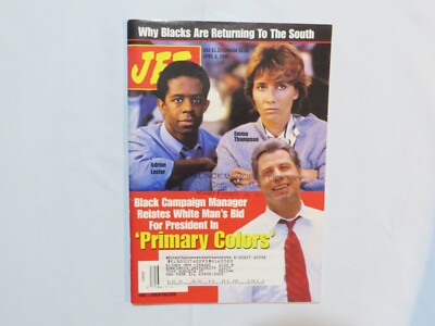 Jet Magazine Adrian Lester Emma Thompson April 6, 1998 BR | eBay