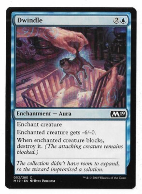 MTG Dwindle Core Set 2019 (M19) Common Magic Card #053/280 Unplayed | eBay