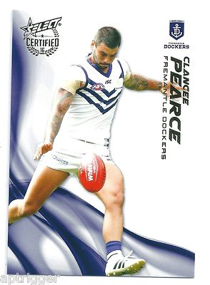 2016 Select Certified Base Card (71) Clancee PEARCE Fremantle | eBay ...