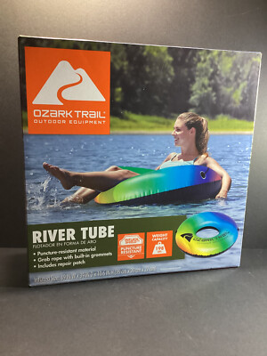 River Tube 39" Ozark Trail with Grab Rope Includes patch repair New in ...