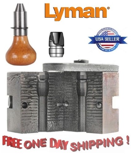 Lyman 1 Cavity H.Pt Mold 9mm / 38 Special (356 Diameter) 124 Grain ...