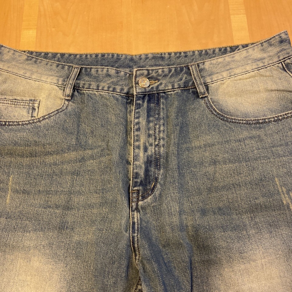FN&STY&SK mens Jeans 36x31 Jeans Blue Slightly Distressed | eBay