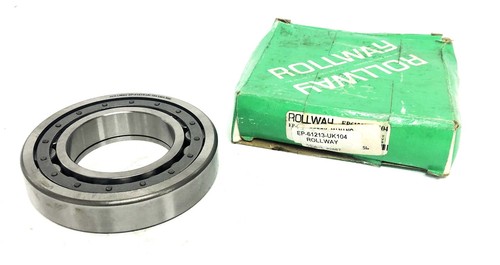 Rollway 2.56 Inch Bore Cylindrical Roller Bearing EP-61213-UK-104 NOS ...