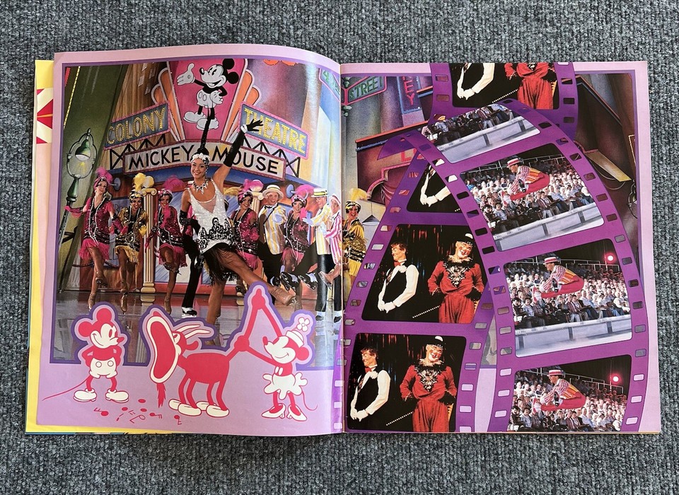 Walt Disney On Ice 1988 Mickey Mouse Diamond Jubilee Souvenir Program ...