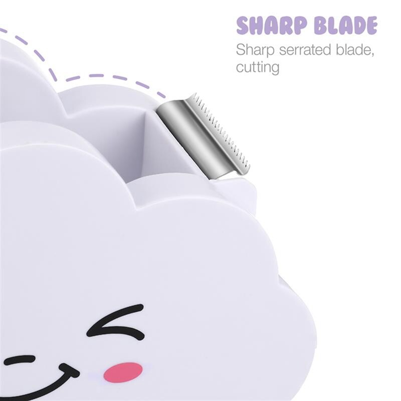 Tape Tape Cloud Cutter Student Handbook Desktop Tape Cutter Cute ...