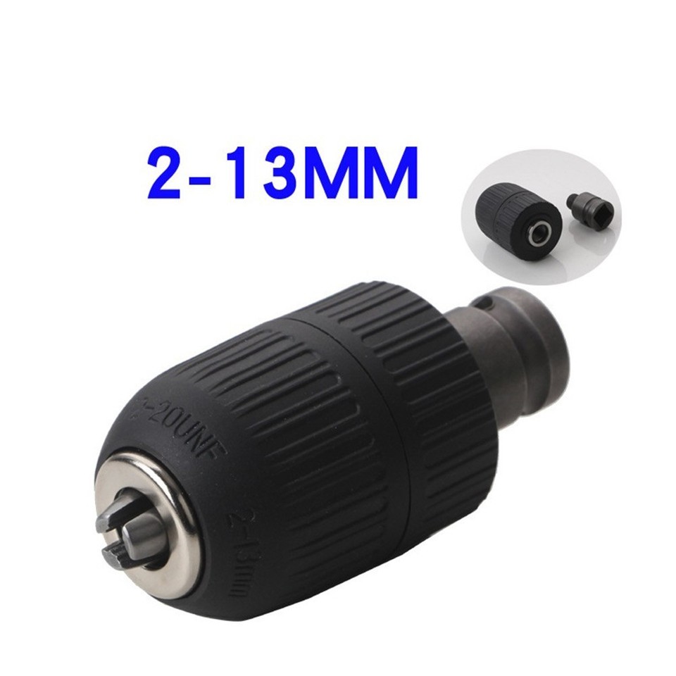 2-13mm Self-locking Keyless Drill Chuck Drill Chuck Adaptor For Wrench ...