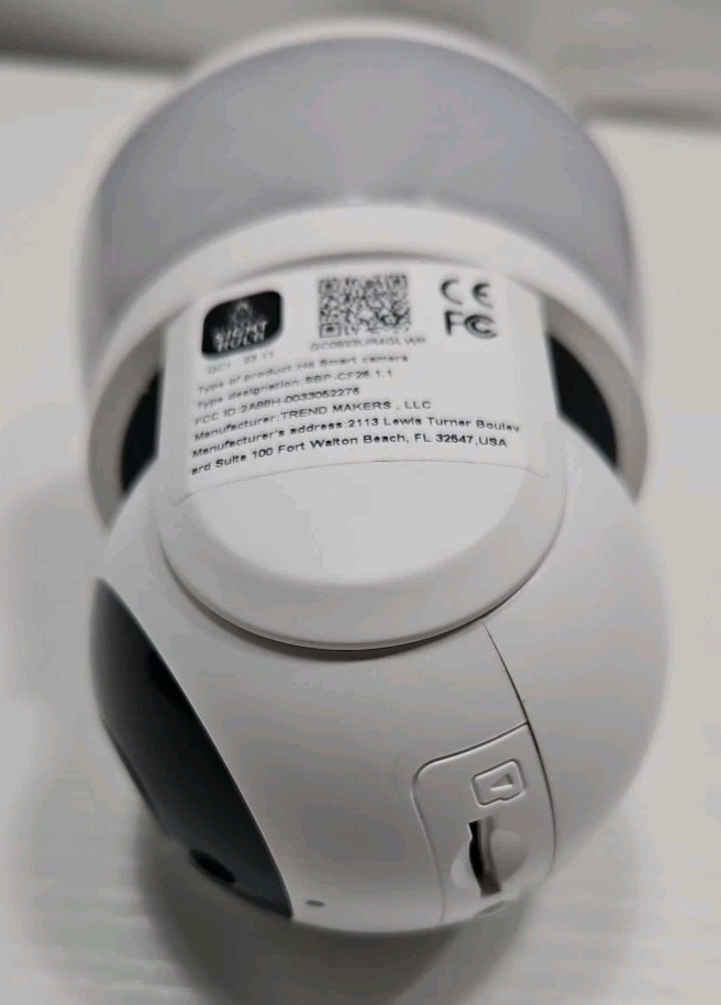 Sight Bulb Pro Security Camera W/ 80 Watt LED Light Two Way Talk No Box ...