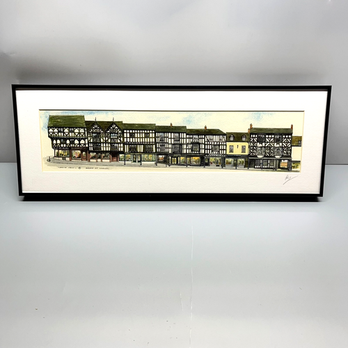 Signed David Gray Broad St Ludlow Limited Edition Print Watercolor ...