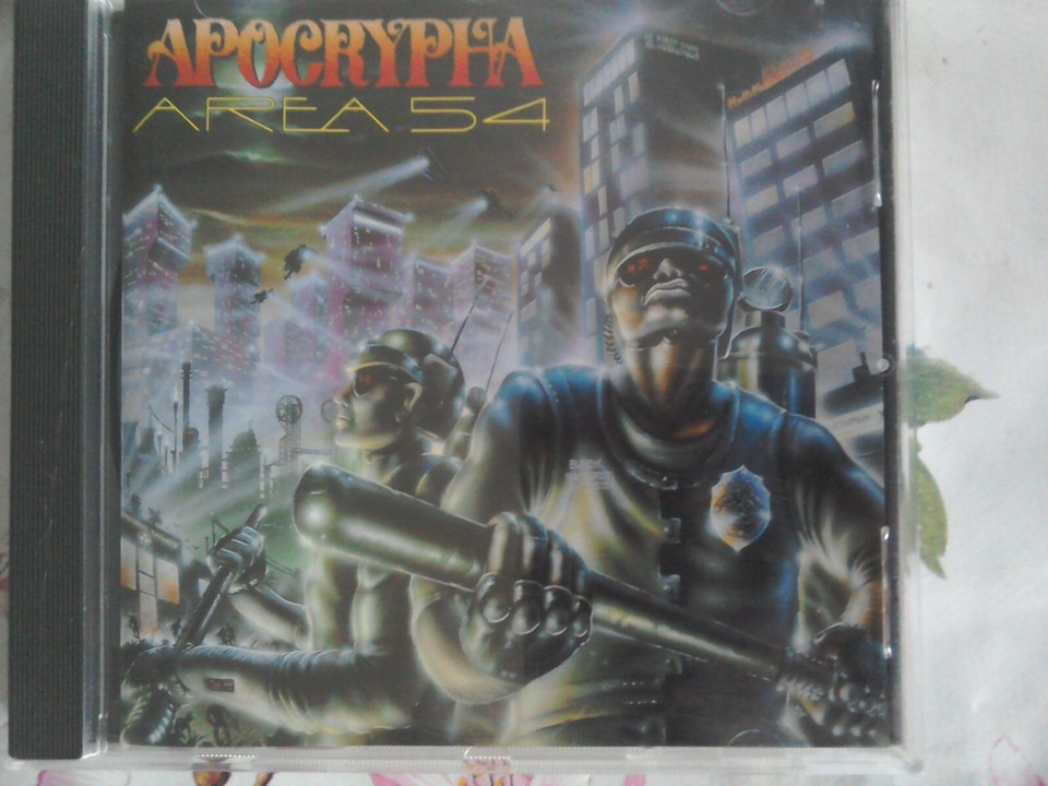 APOCRYPHA - Area 54 Cd US (1990) Heavy Metal Sh-1047cd | eBay