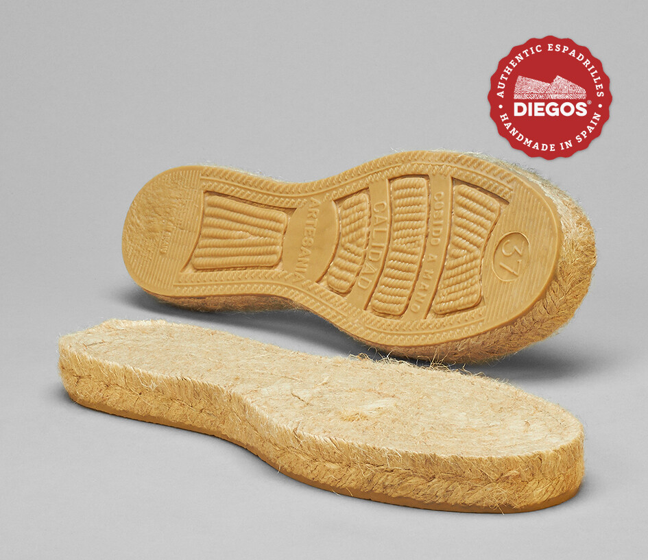 Espadrilles flat rope soles with full rubber | 100% made in Spain ...