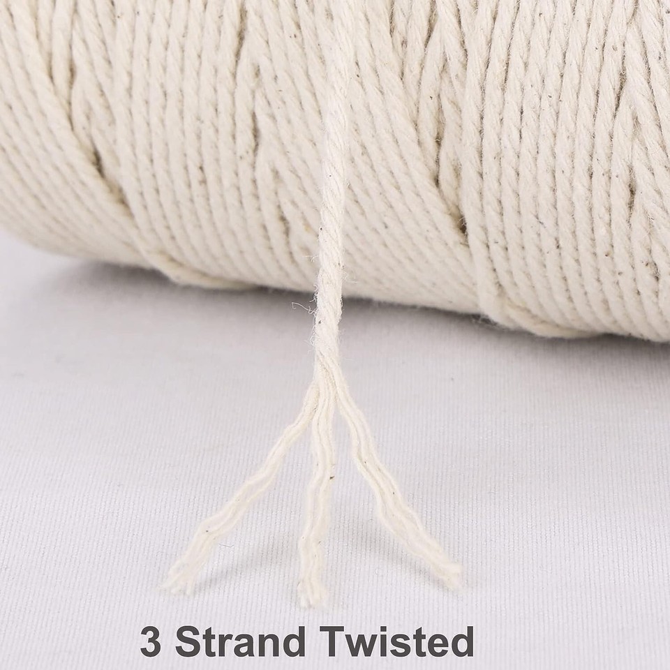 476ft Butchers Twine 100% Cotton Food Safe Cooking Twine Kitchen Twine ...