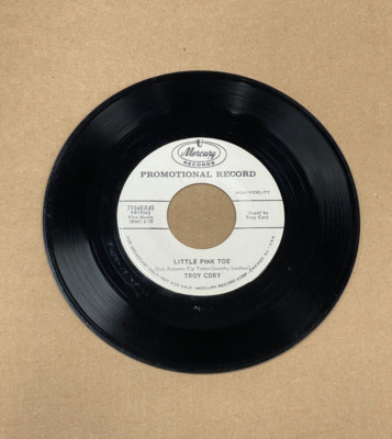 TROY CORY LITTLE PINK TOE/SUZIE MC'GREGOR MERCURY PROMO 45 71548 | eBay