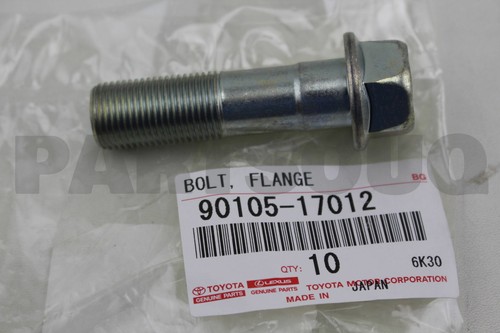 9010517012 Genuine Toyota BOLT (FOR REAR AXLE CARRIER), RH/LH 90105 ...