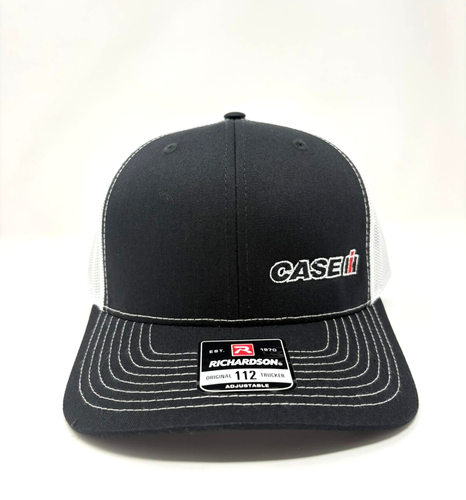 Case IH Original 112 Trucker Hat Cap by Richardson 112 - Black White | eBay