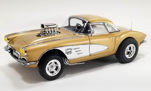 1961 Chevrolet Corvette Gasser Rat Fink - The Fugitive Vette 1:18 ACME ...